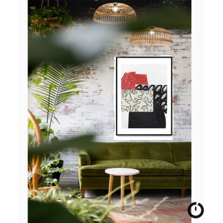 Lurking in the shadow - Collage Luc Am Pierre